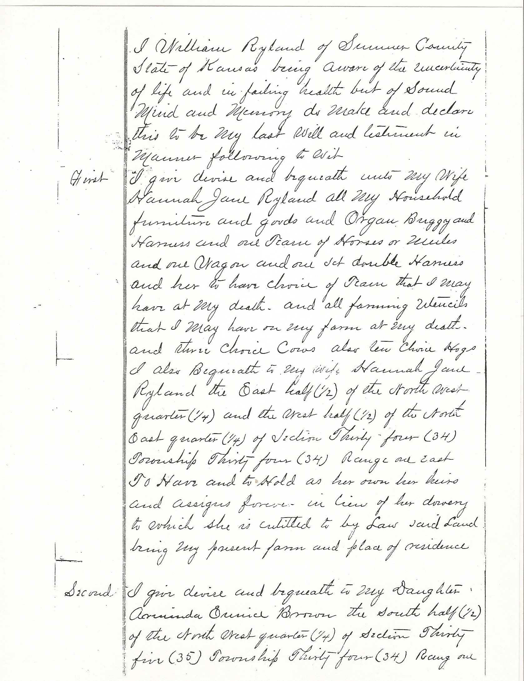 William Ryland, Jr. and Hannah Jane Vickers | Live as Free People